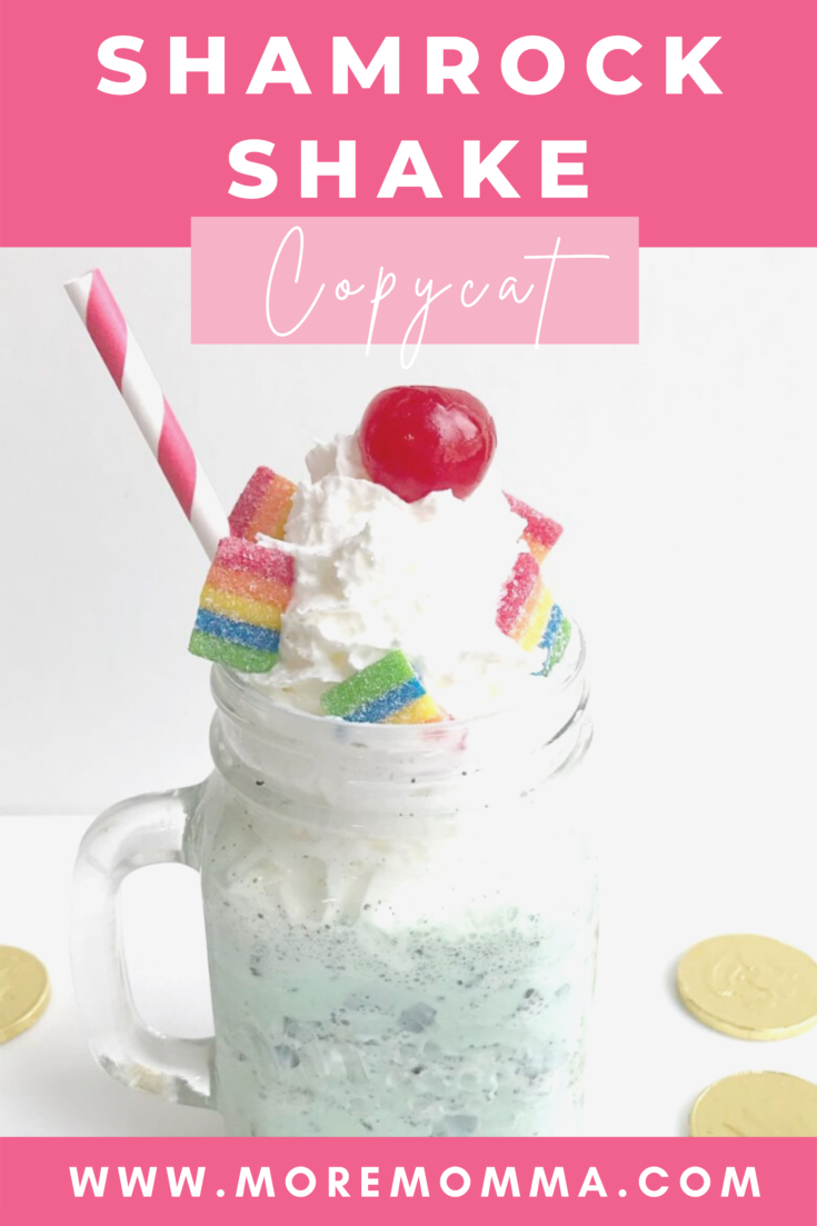 How To Make A Shamrock Shake For St. Patrick's Day! - More Momma!