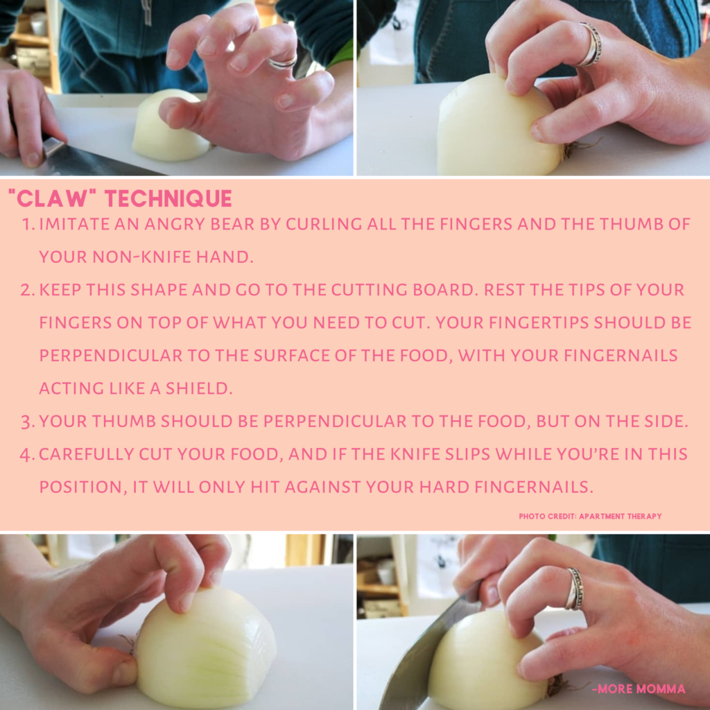 Kids Knife Skills that every kids should know - More Momma!