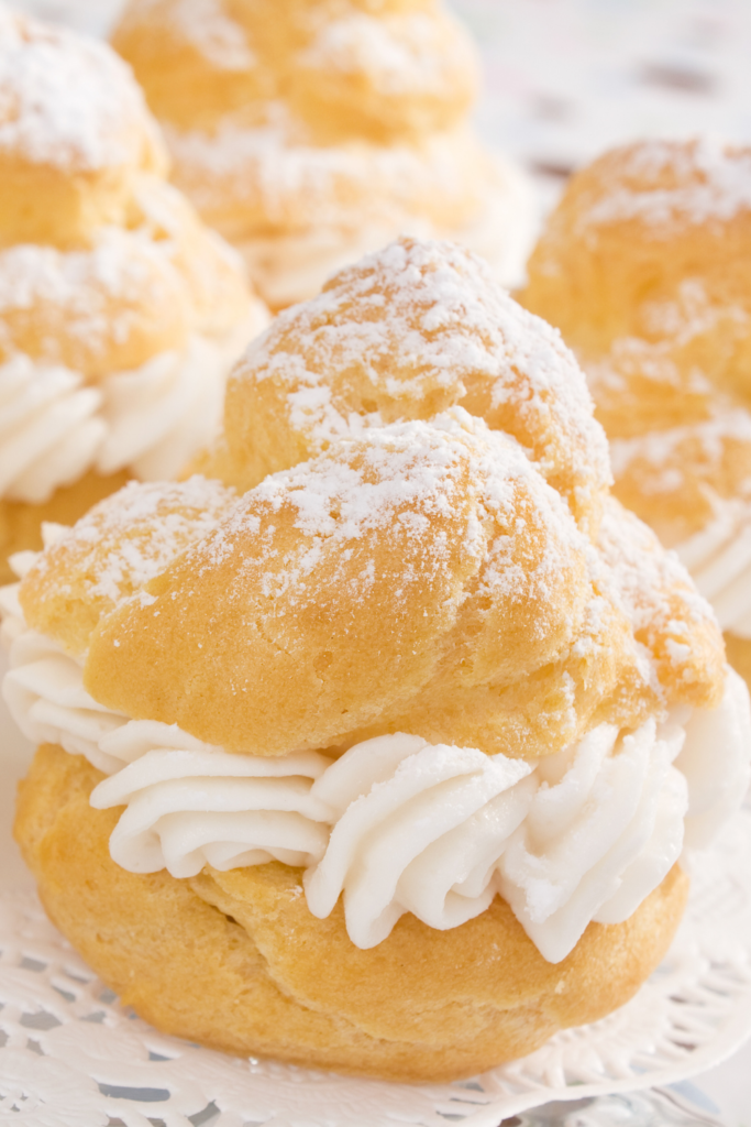 Profiteroles With Pate A Choux With Pate A Chox Dough - More Momma!