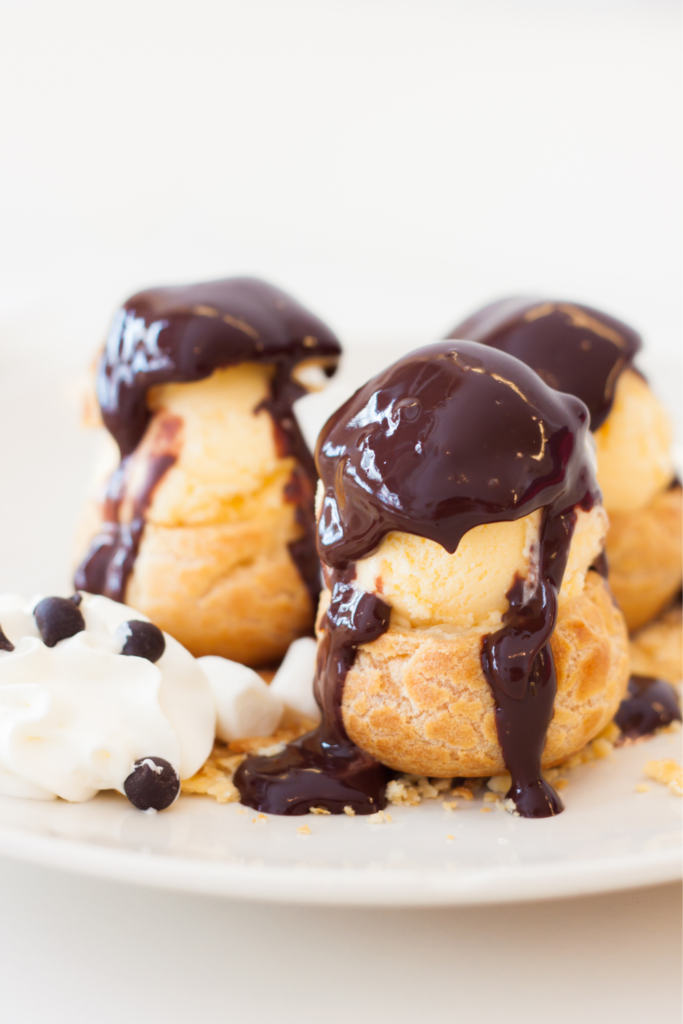 Profiteroles With Pate A Choux With Pate A Chox Dough - More Momma!